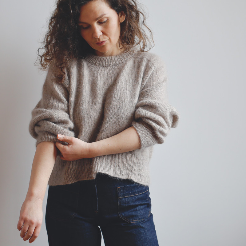 Back Yoke Sweater